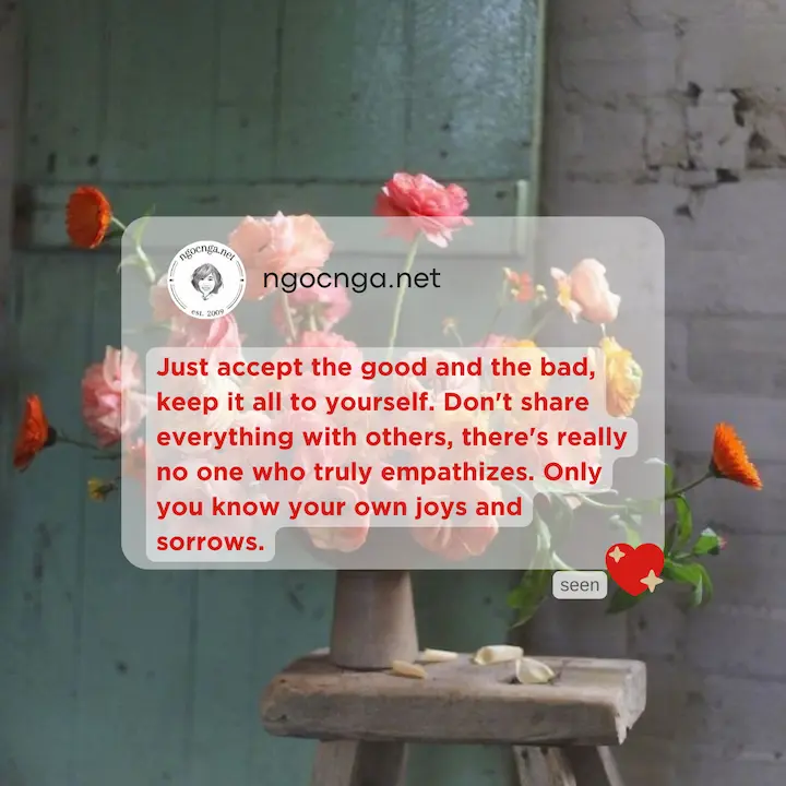 Keep It To Yourself - NgocNga.net