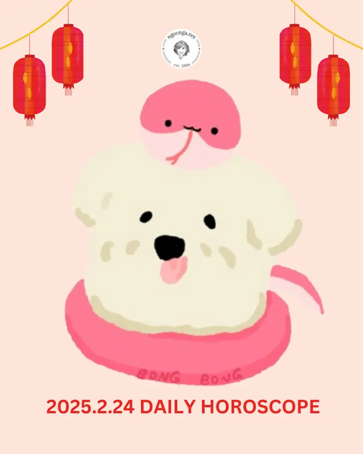 Zi Wei Dou Shu – 2025.2.24 Daily Horoscope - NgocNga.net
