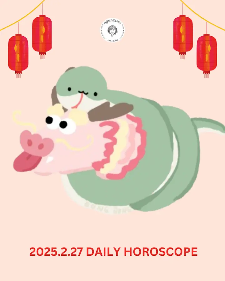 Zi Wei Dou Shu – 2025.2.27 Daily Horoscope - NgocNga.net